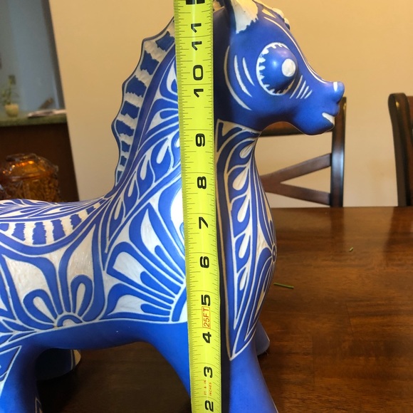 Pablo Zabal | Accents | Large 2 Tall Pablo Zabal Signed Blue Zoo ...